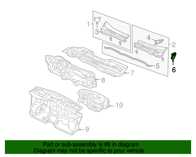 OEM 2002-2005 Honda Civic Valve, Drain 74231-S6A-000 | Majestic Honda ...