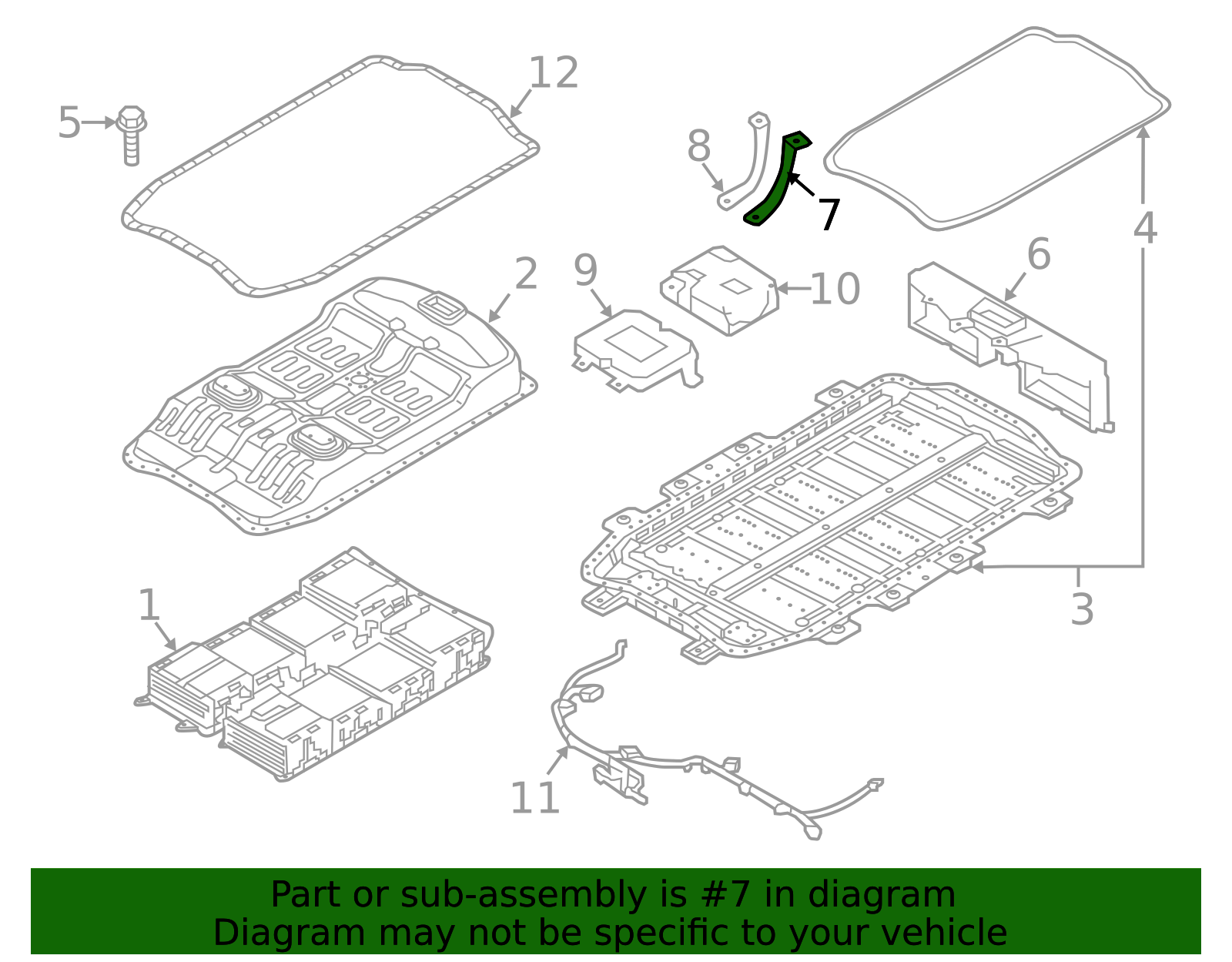 91850-E4000 - Battery Cable 2015-2019 Kia Soul EV | Kia.Parts Store