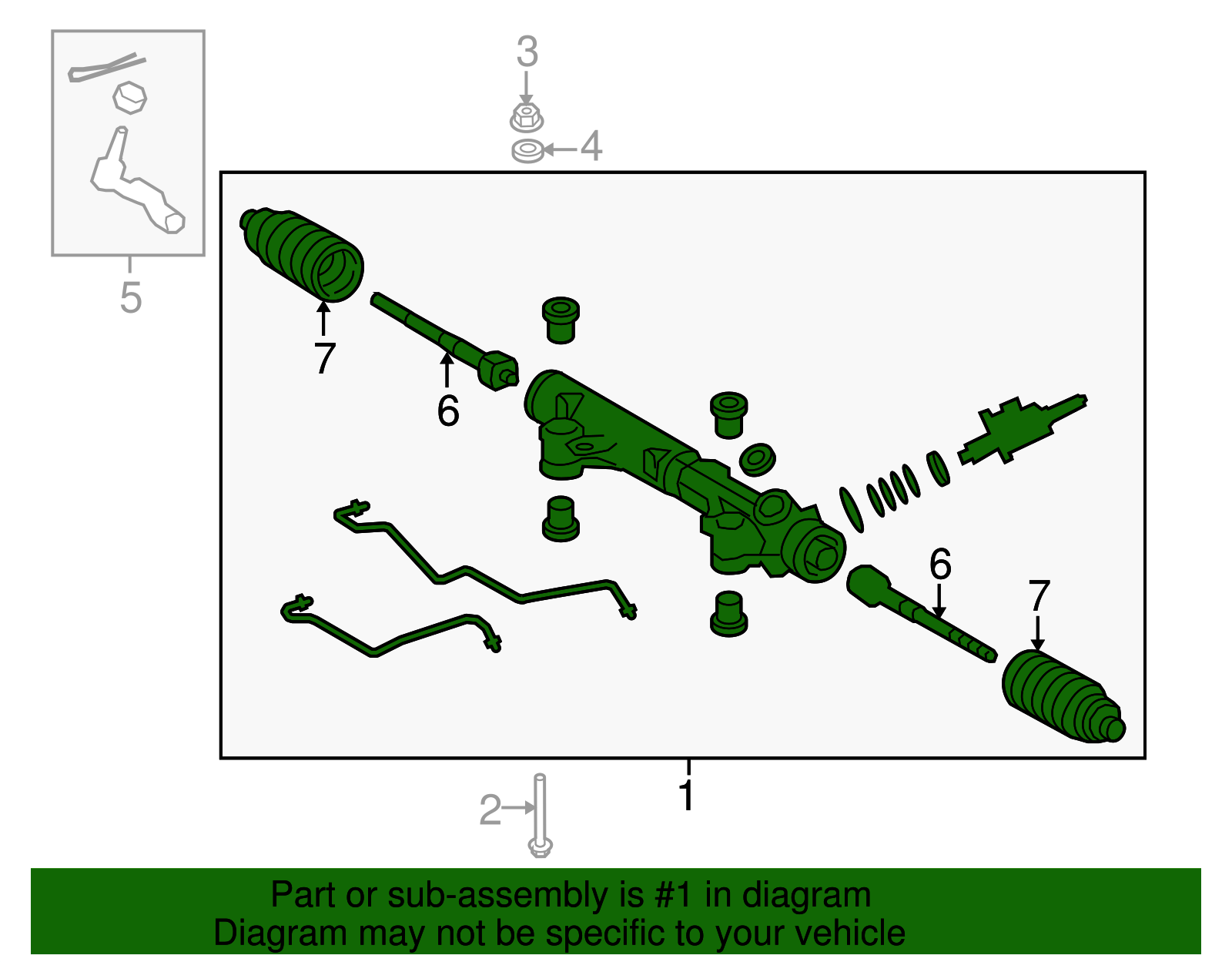 44250-0C131 - High-Quality Rack and Pinion Assembly for 2014-2021 ...