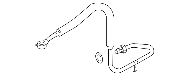 2009-2015 Audi Q7 Pressure Hose 7L8-422-893-BN | OEM Parts Online