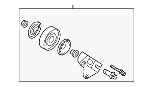 23129-2D520-DS - Tensioner Pulley - 2004-2010 Kia | Kia Auto Parts