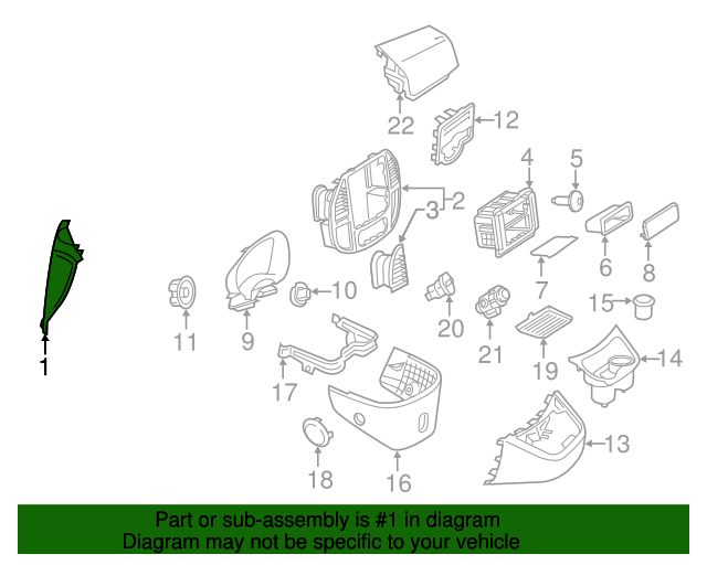 447-689-08-37-9051 - End Cap 2016-2019 Mercedes-Benz Metris | Mercedes ...
