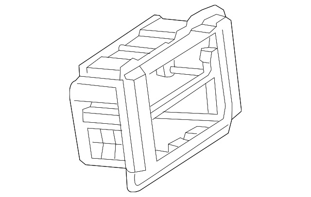 447-689-00-31-9051 - Radio Housing 2016-2023 Mercedes-Benz Metris ...