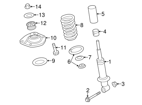 Struts & Components for 2015 Chevrolet SS | GMPartsDirect.com