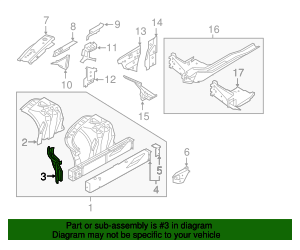 2017-2025 BMW | Front Support | 41007446653 | BMW OEM Parts Store