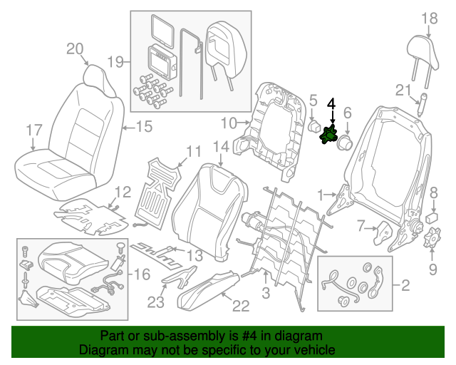 Genuine Adjust Knob for 2007-2018 Volvo | Part# 30749904 | Over 30% Off ...