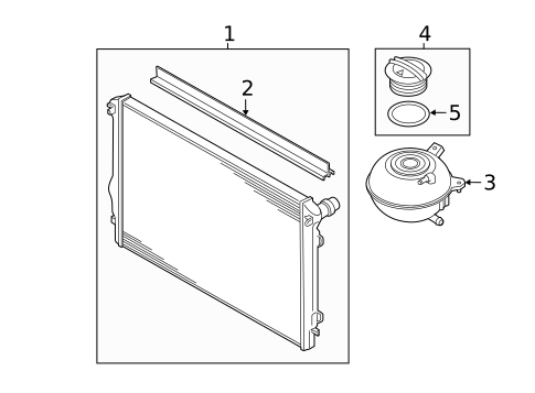 Radiator & Components for 2021 Volkswagen Jetta | Auto Parts