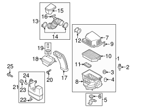 28190-2S100 - Lower Resonator 2011 Kia Sportage | Kia.Parts Store
