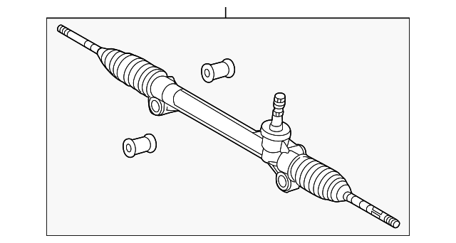45510-0T011 - Steering Gear - 2009-2015 Toyota Venza | OEM Genuine ...