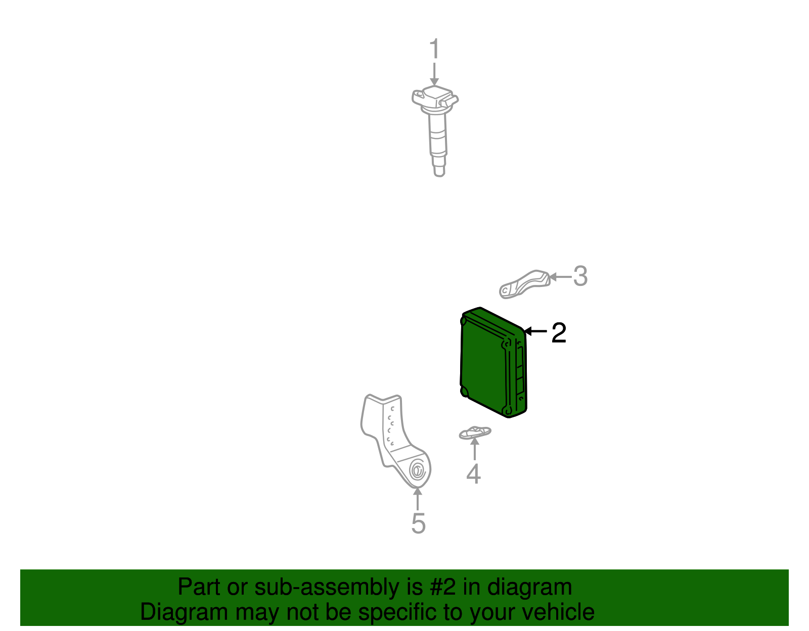 2004-2005 Toyota RAV4 Engine Control Module (ECM) 89661-42B01 | Toyota ...