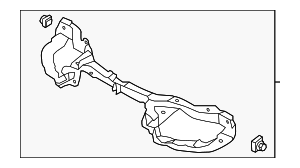Upper Tie Bar - Ford (CJ5Z-8A284-A) | OEMFordPart.com