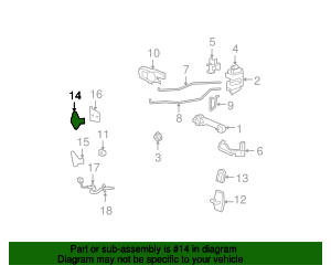2007-2018 Jeep Hinge 55395387AF | Mopar Parts Canada