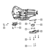 2005-2020 Mopar Transmission Cross-Member 4578055AE | Mopar eStore