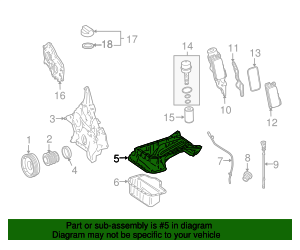 272-014-20-02 - Oil Pan 2006-2013 Mercedes-Benz | Mercedes-Benz USA Parts