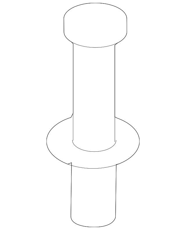 2006-2025 GM Upper Engine Intake Manifold Sight Shield Stud 11588967 GM ...