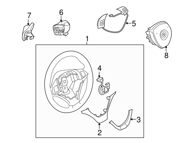 Genuine BMW 61-31-9-241-799 | Perlglanz Chrome Paddle Shifter Set ...