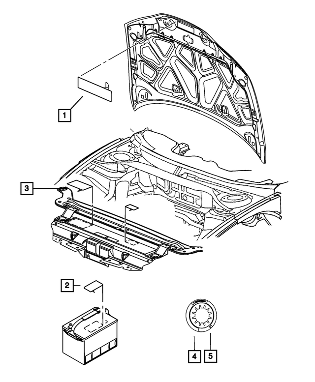2018 Dodge Challenger Vehicle Emission Control Information Label ...