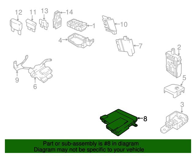 61146826201 - 2014-2018 BMW X5 Distributor (61-14-6-826-201) | BMW of ...