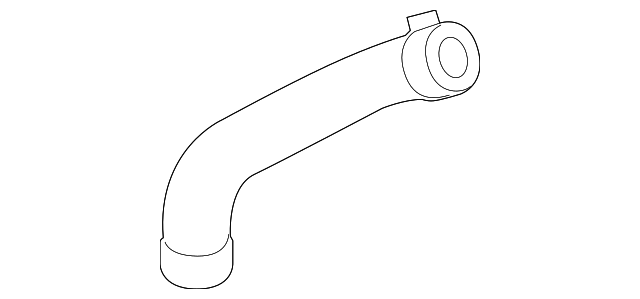 2010-2019 Ford Turbocharger Inter-Cooler Pipe AA5Z-9J478-B | QuirkParts