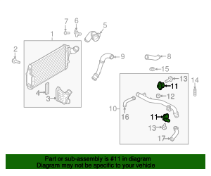 Genuine OEM Ford Part - Turbocharger Boost Pressure Relief Valve AA5Z ...