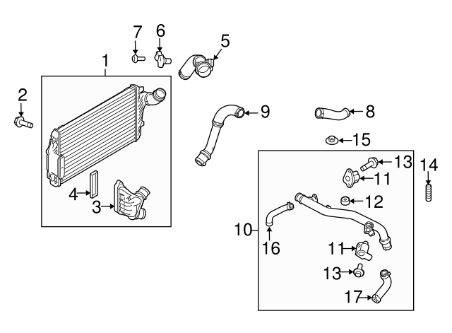 2010-2019 Ford Turbocharger Boost Pressure Relief Valve AA5Z-9U465-A ...