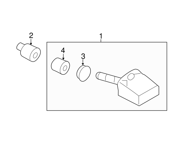 40700-9DJ0A - Tire Pressure Sensor 2019-2024 Nissan | Nissan Parts ...