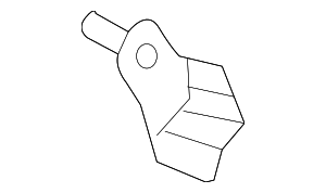 8E0-823-402-B - Hood Lift Support Bracket 2005-2009 Audi | Audi OEM Parts