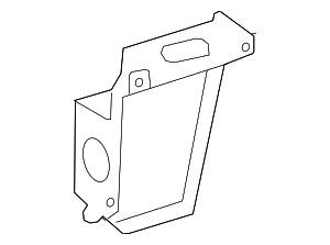 447-545-14-40 - Rear Speaker Bracket 2016-2023 Mercedes-Benz Metris ...