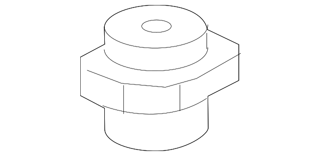 23248398 - Body Mount Upper Location Number 2 Cushion 2014-2019 GM ...