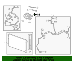 2015-2021 GM Compressor Nut 11546377 | TascaParts.com