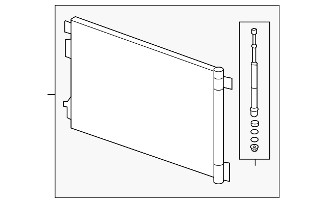 2020-2023 GM Condenser 85557763 | GMPartsDirect.com