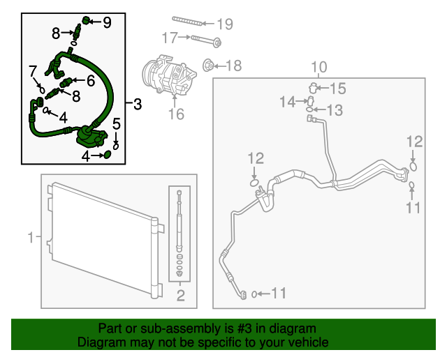 Hose 85005316 GM | GMPartsDirect.com