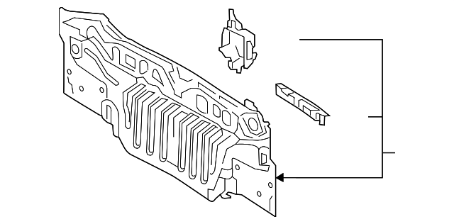 2019-2022 Toyota Avalon Rear Body Panel 58307-07050 | Discount Parts ...