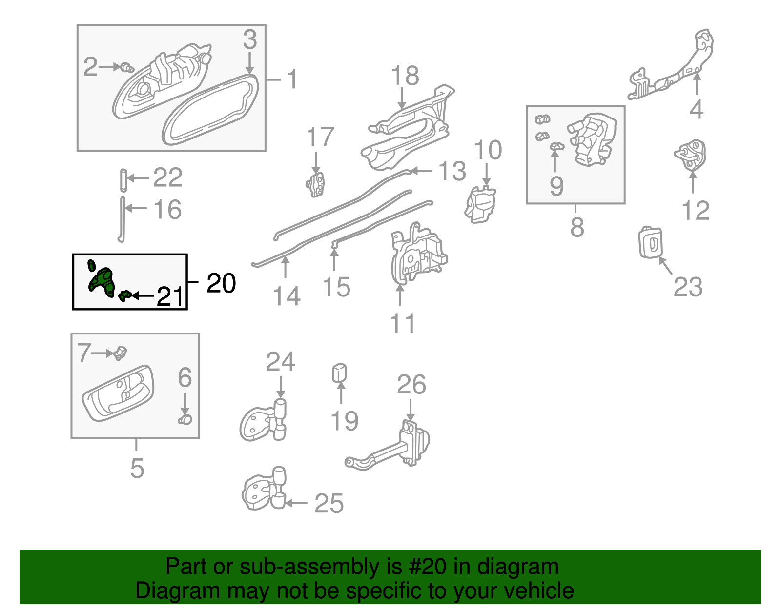 72630-S84-A01 - Crank Assembly | Honda Parts Cheap