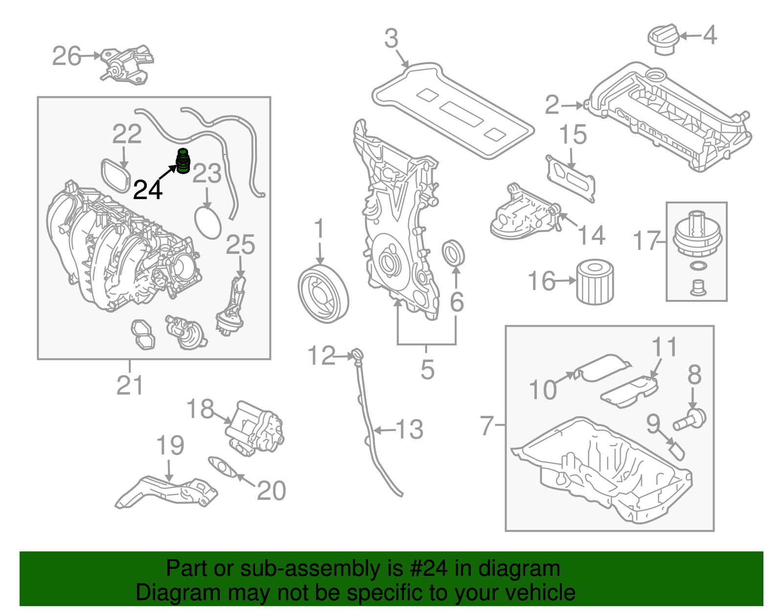 3S4Z-9A475-AA - Engine Intake Manifold 2006-2018 Ford | AutoNation Parts