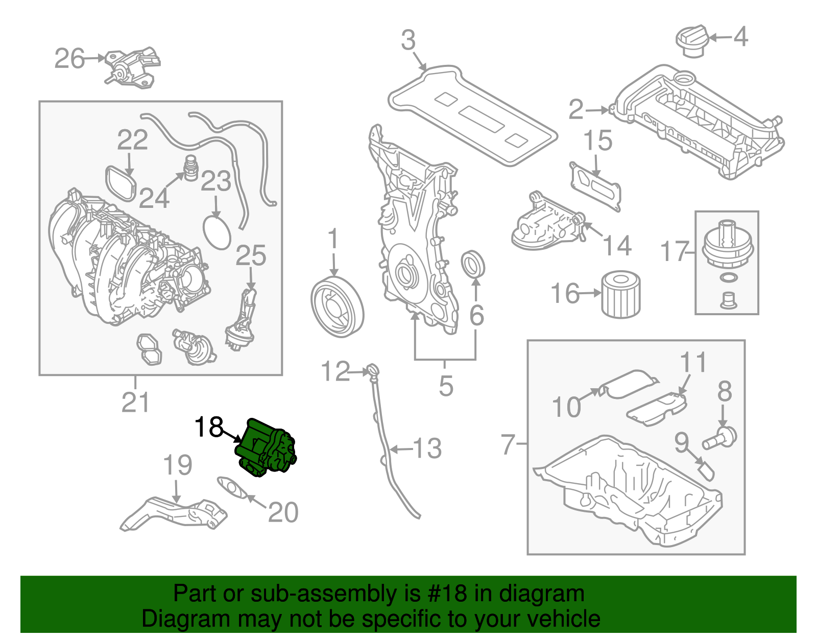 8E5Z-6600-A - 2003-2023 Ford - Oil Pump | My Ford Parts