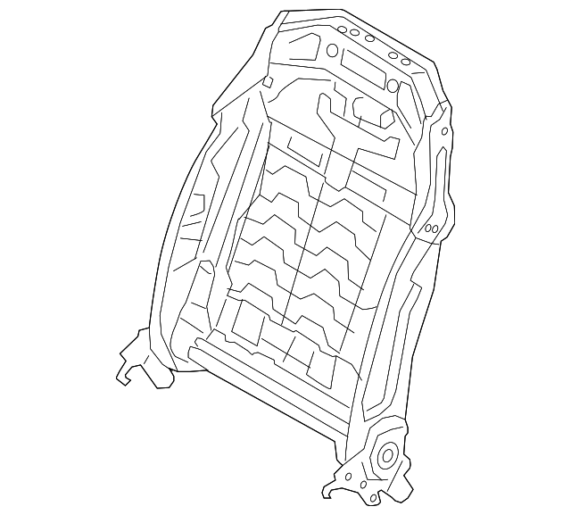 52-10-7-410-472 - Seat Back Frame - 2016-2025 BMW | BMW Parts Exchange