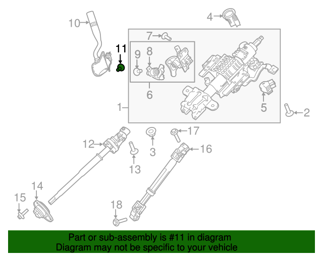 Ford -W712000-S424 - Shift Lever Bolt - 2008-2021 Ford | OEM Ford Parts ...