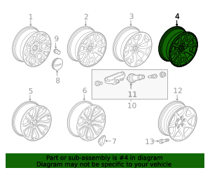 2014-2020 GM Wheel 19301164 | TascaParts.com