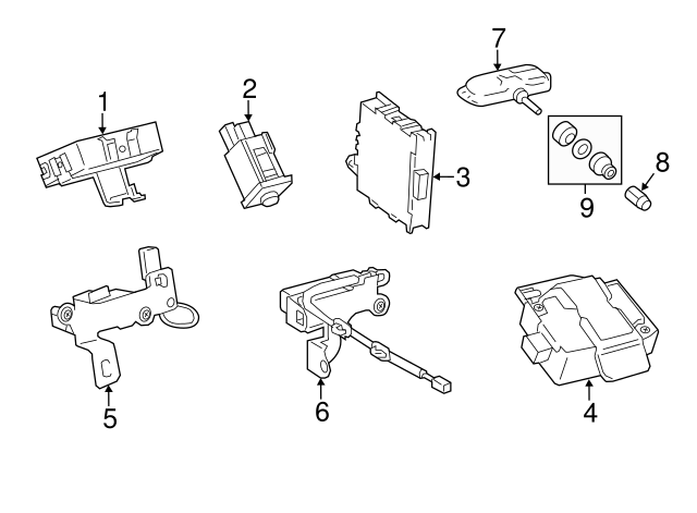 2013-2017 Lexus Sensor 8976B-50011 | OEM Parts Online