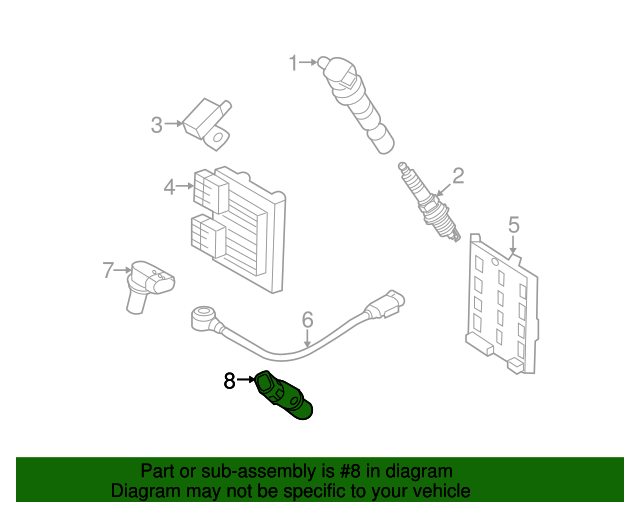 39310-3C100 - Engine Crankshaft Position Sensor 2006-2014 Kia | Kia ...