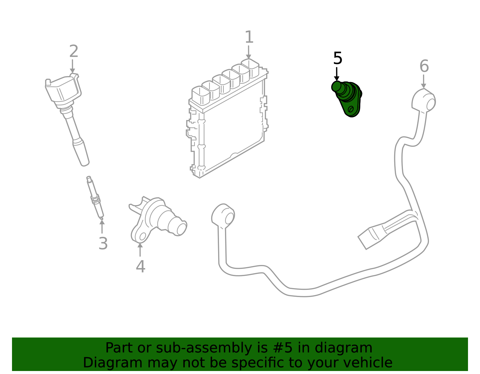 13-62-8-623-437 - 2009-2024 BMW - Engine Crankshaft Position Sensor ...