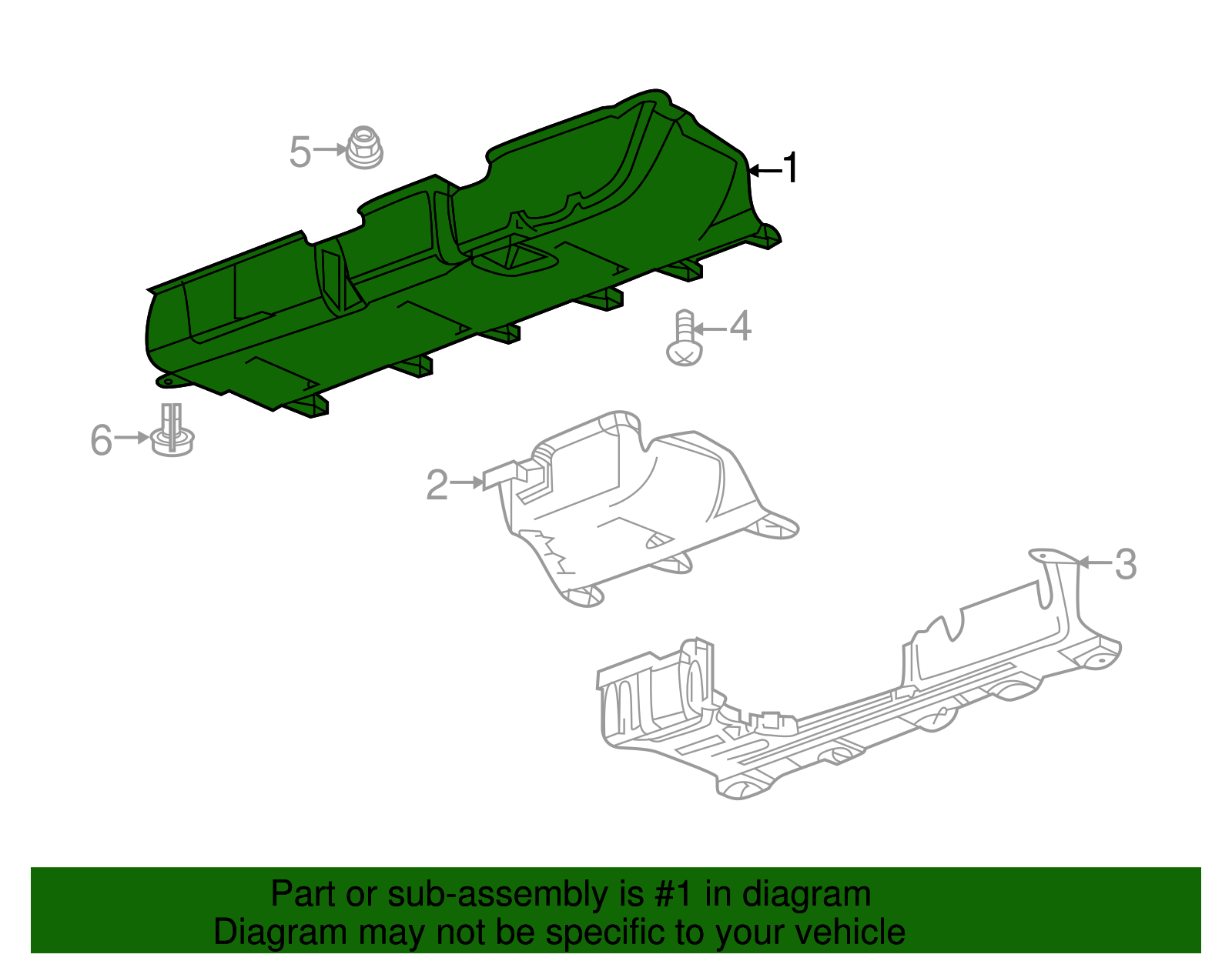2018-2022 GM Undercar Shield 84587575 GM | GMPartsDirect.com