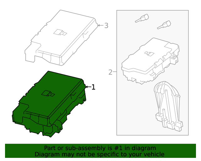2019-2021 Ram Fuse & Relay Box 68437288AB | TascaParts.com