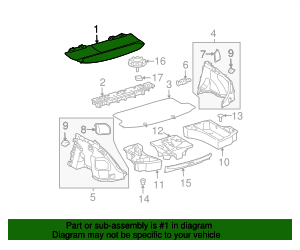 64910-21040-C1 - Tonneau Cover - 2005-2010 Scion tC | Lithia Toyota Parts