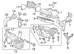 2012-2015 Honda Civic Resonator 17230-R1B-A00 | OEM Parts Online