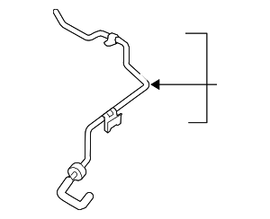 2009-2010 Volkswagen Jetta Exhaust Gas Re-Circulation (Egr) Tube 03L ...