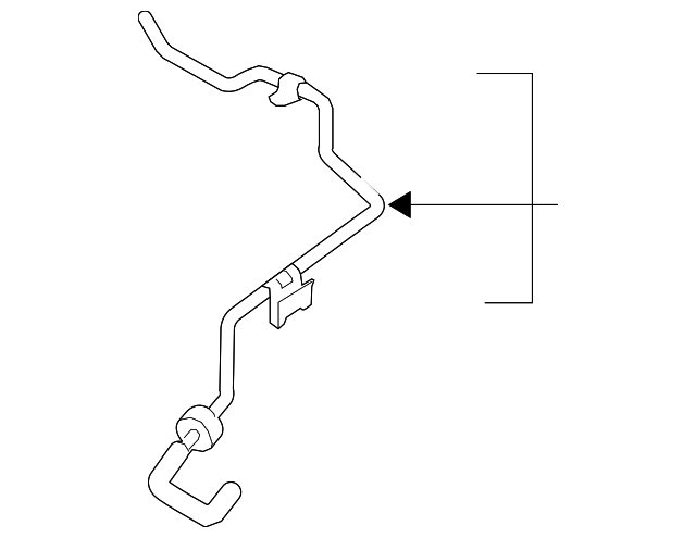 2009-2010 Volkswagen Jetta Exhaust Gas Re-Circulation (Egr) Tube 03L ...