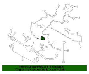 37-10-6-789-108 - Lower Bracket - 2010-2019 BMW | BMW Parts Wholesale