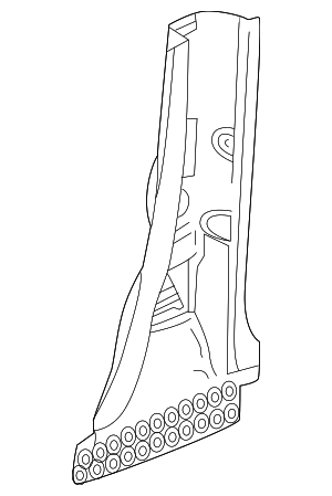 2018-2022 Buick Enclave Passenger Side Center Pillar Outer Panel ...